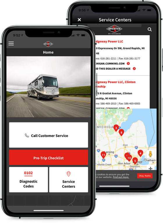 Service & Support - Spartan RV Chassis